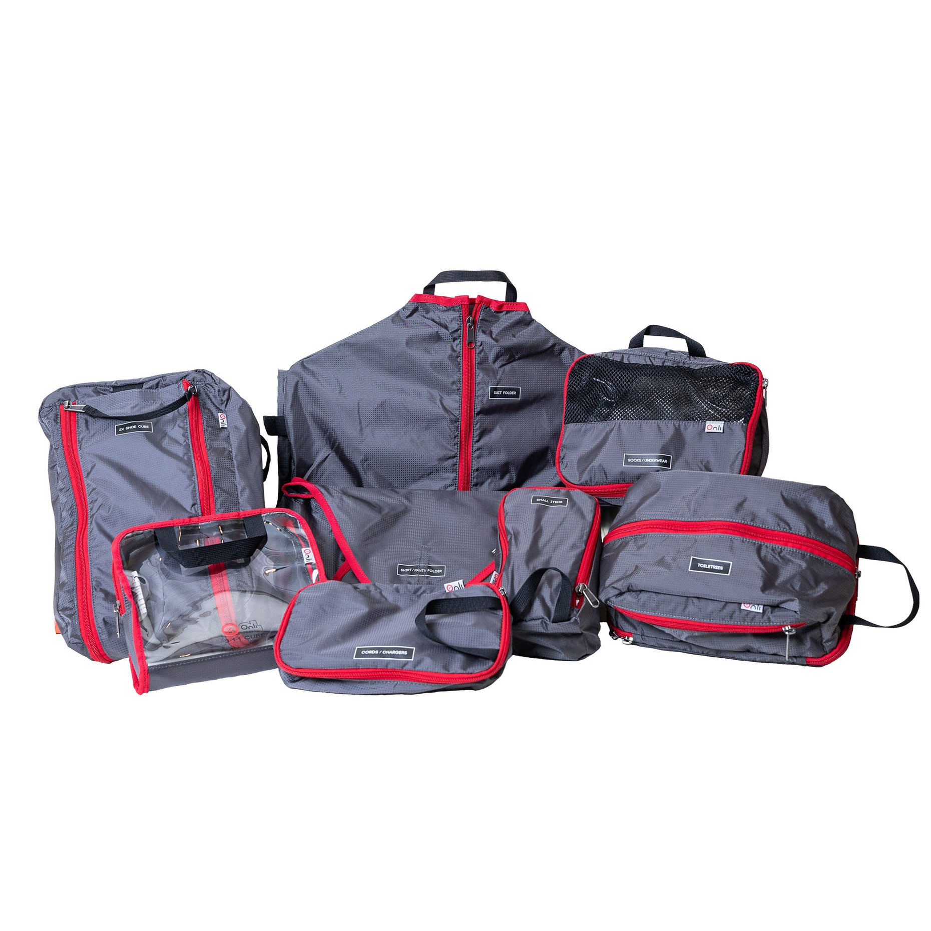 Onli Travel 8 Piece Perfect Fit Packing Cube Set – Onli Travel LLC