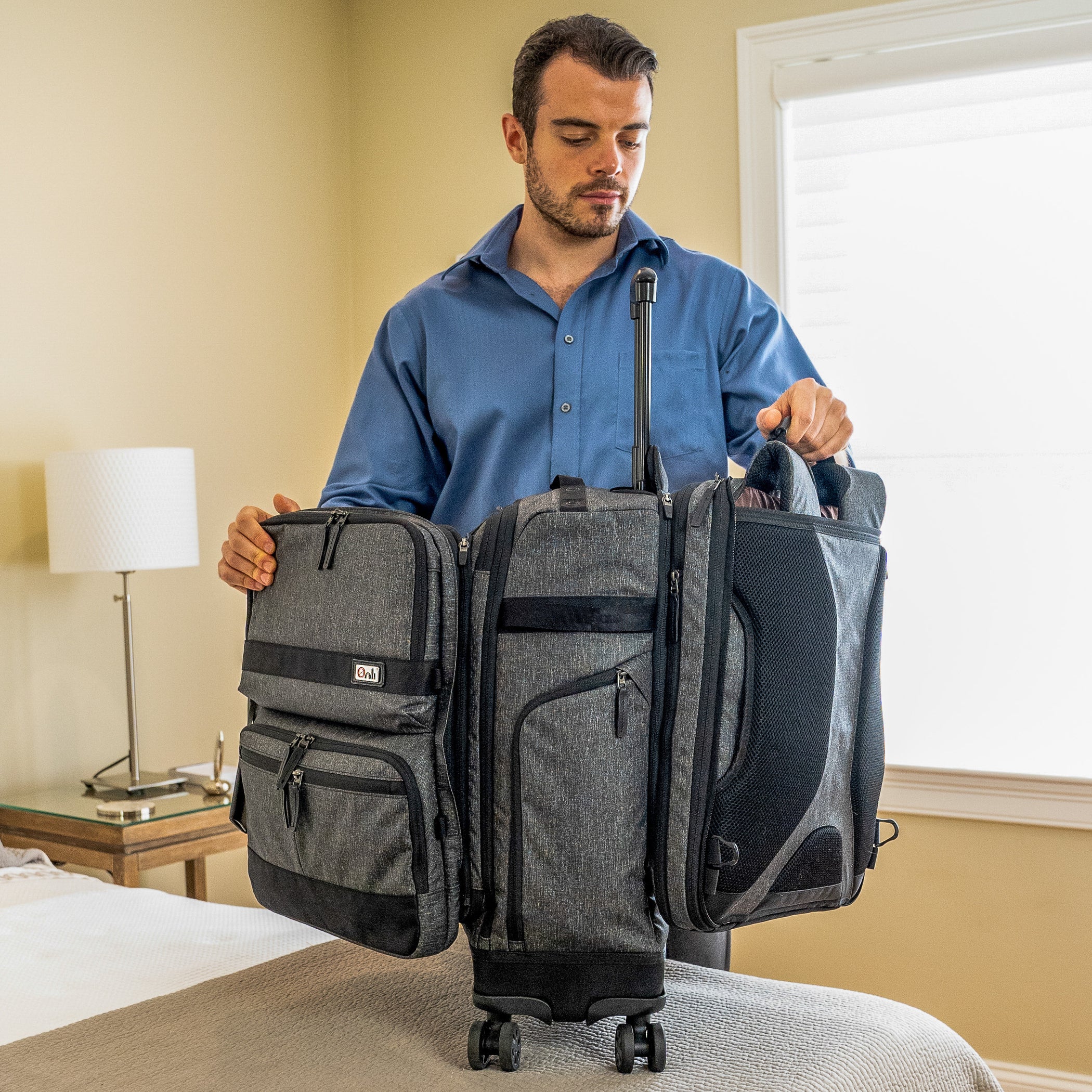 Onli Travel. The Onli bag you need. One bag travel. Never check a bag ...