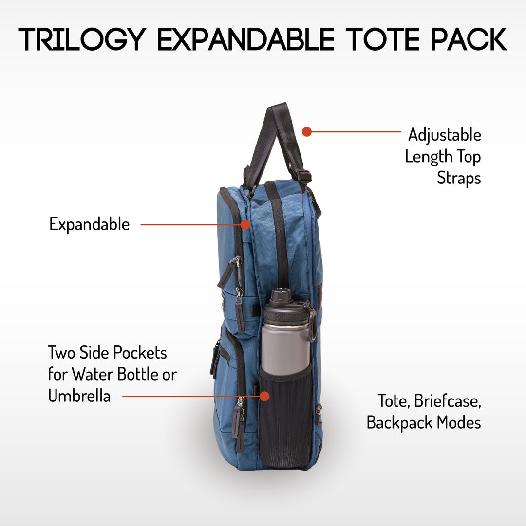Trilogy Expandable Tote Pack – Onli Travel LLC