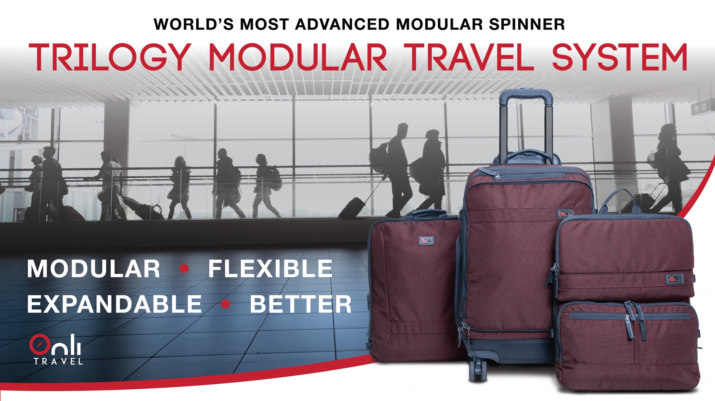 Onli Travel. The Onli bag you need. One bag travel. Never check a bag ...