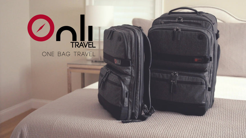 Onli Travel. The Onli bag you need. One bag travel. Never check a bag ...
